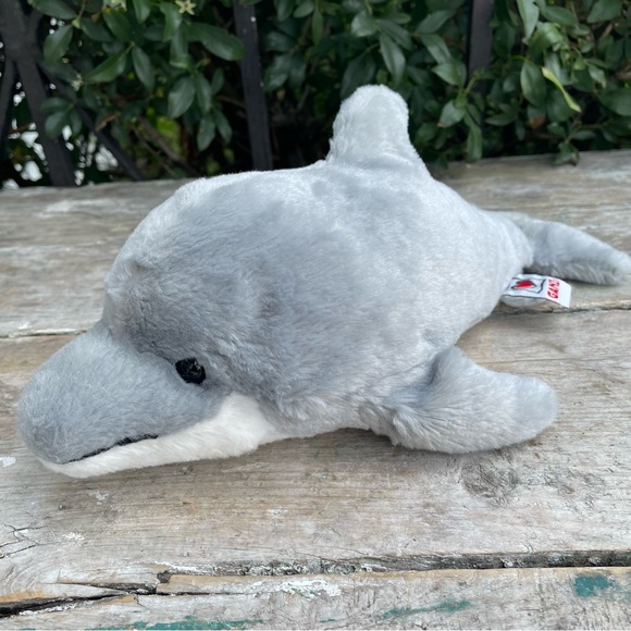 Toys | Ganz Gray Bottlenose Dolphin Stuffed Animal Plush | Poshmark